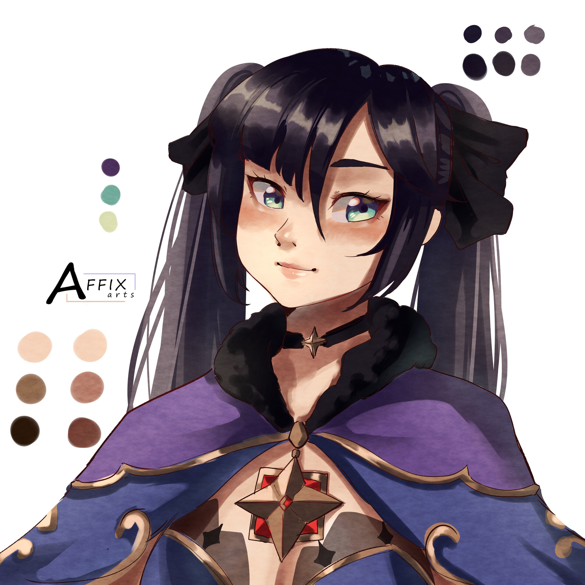 ArtStation - Mona (Genshin Impact)