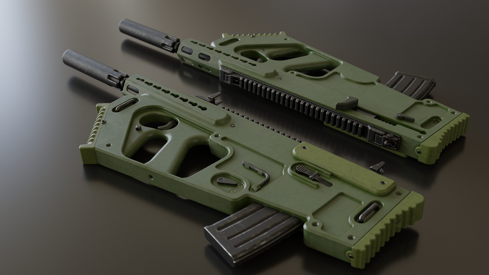 ArtStation - (Ridiculous) Bullpup