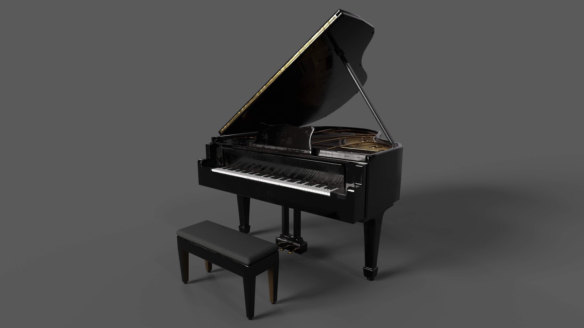 ArtStation - Grand Piano