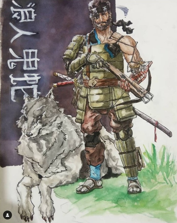 ArtStation - Venom Snake: The Ronin Mercenary