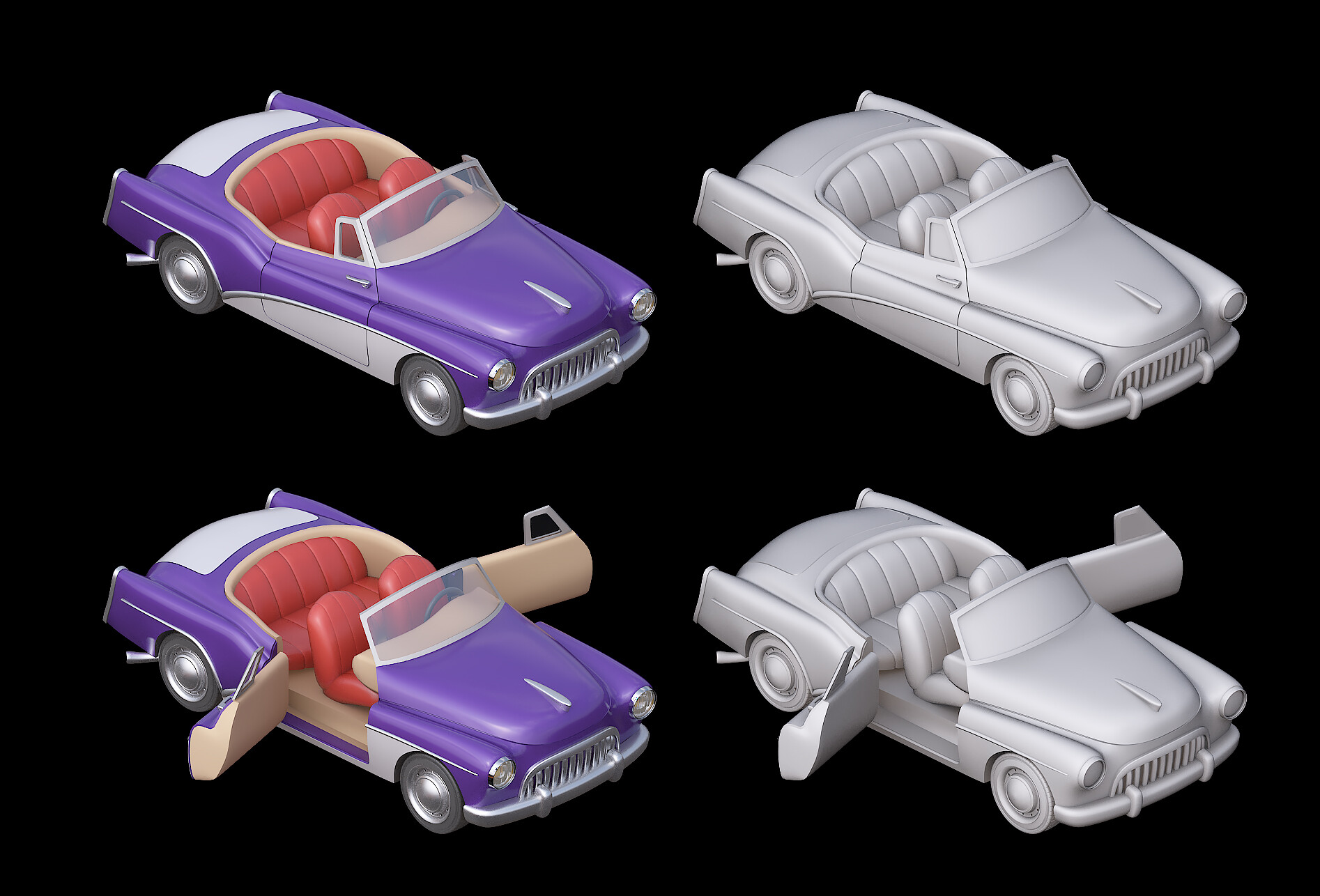 ArtStation - Violet Car