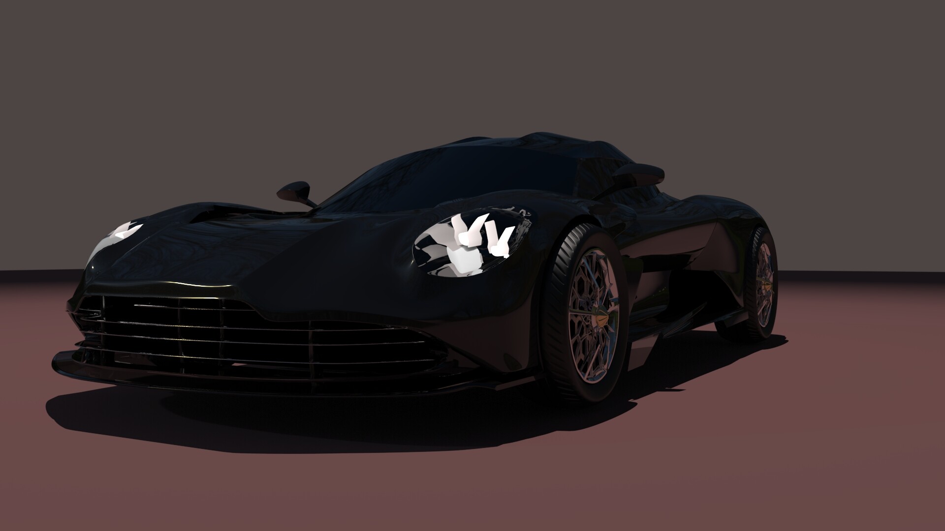 ArtStation - Aston Martin valhalla car