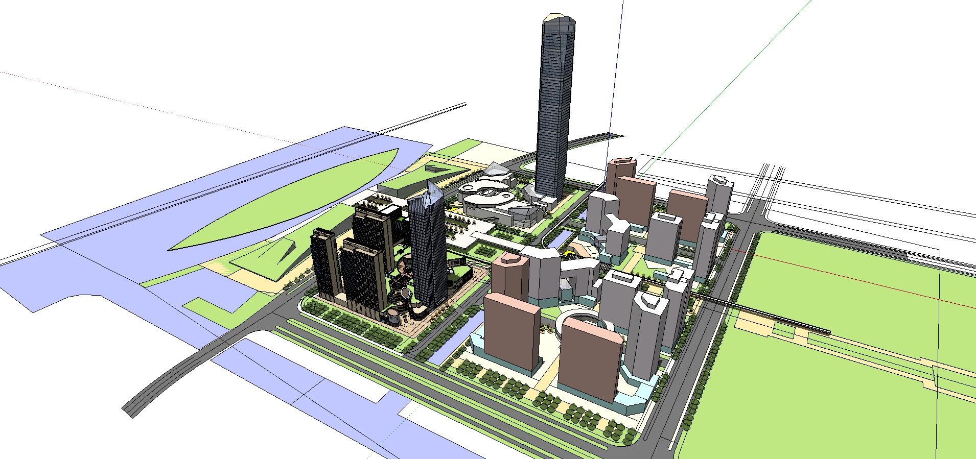 ArtStation - City-Office Building-Commercial-038