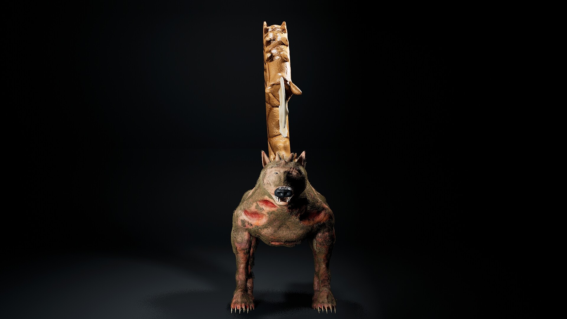 ArtStation - Demonic Wolf