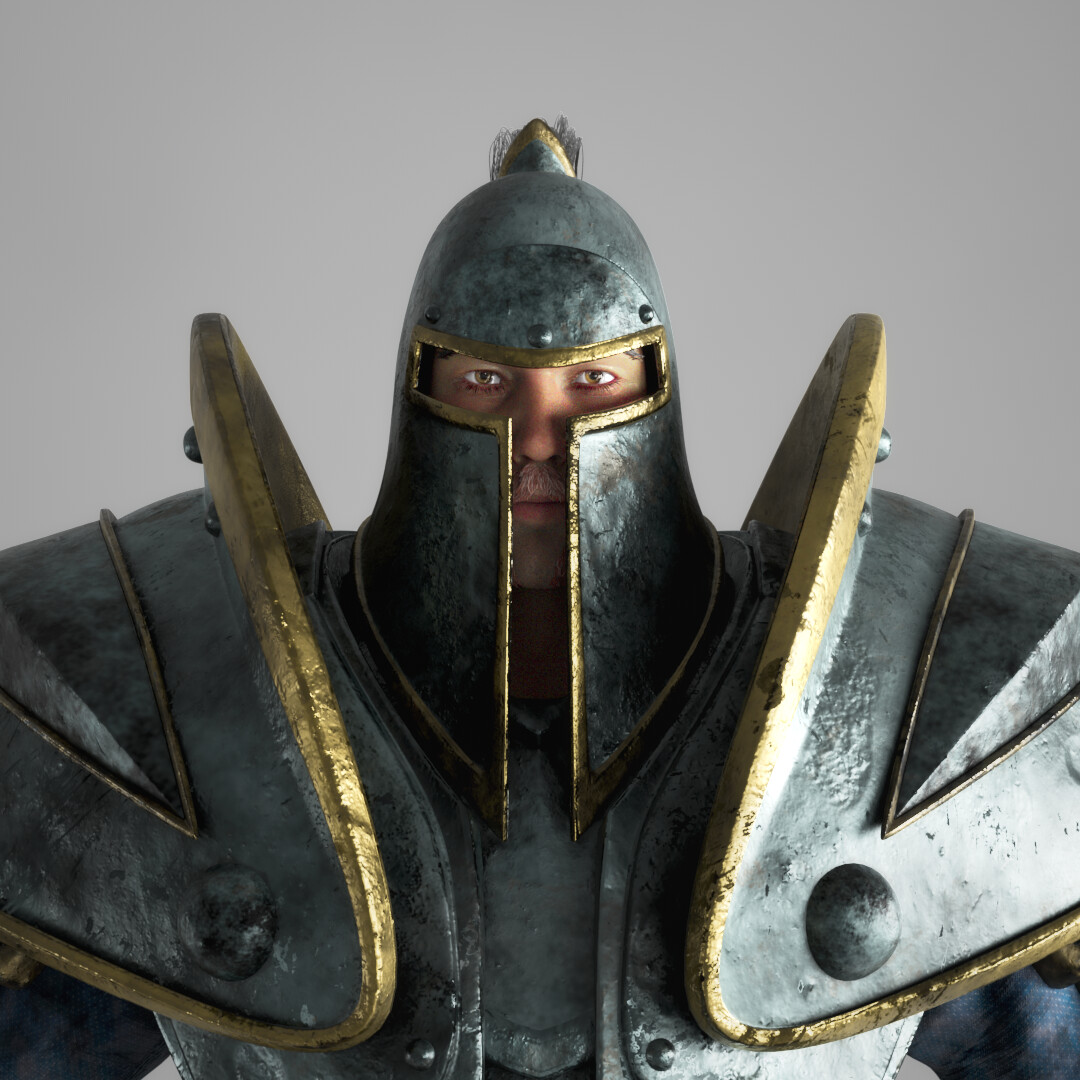 ArtStation - Warcraft Soldier - Character Modeling