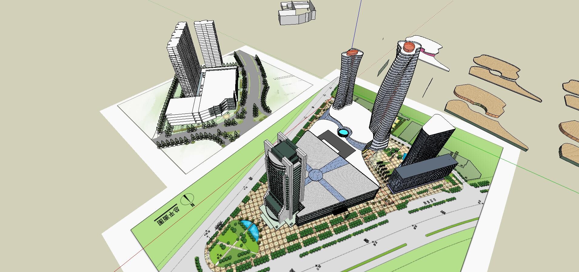 ArtStation - City-Office Building-Commercial-051