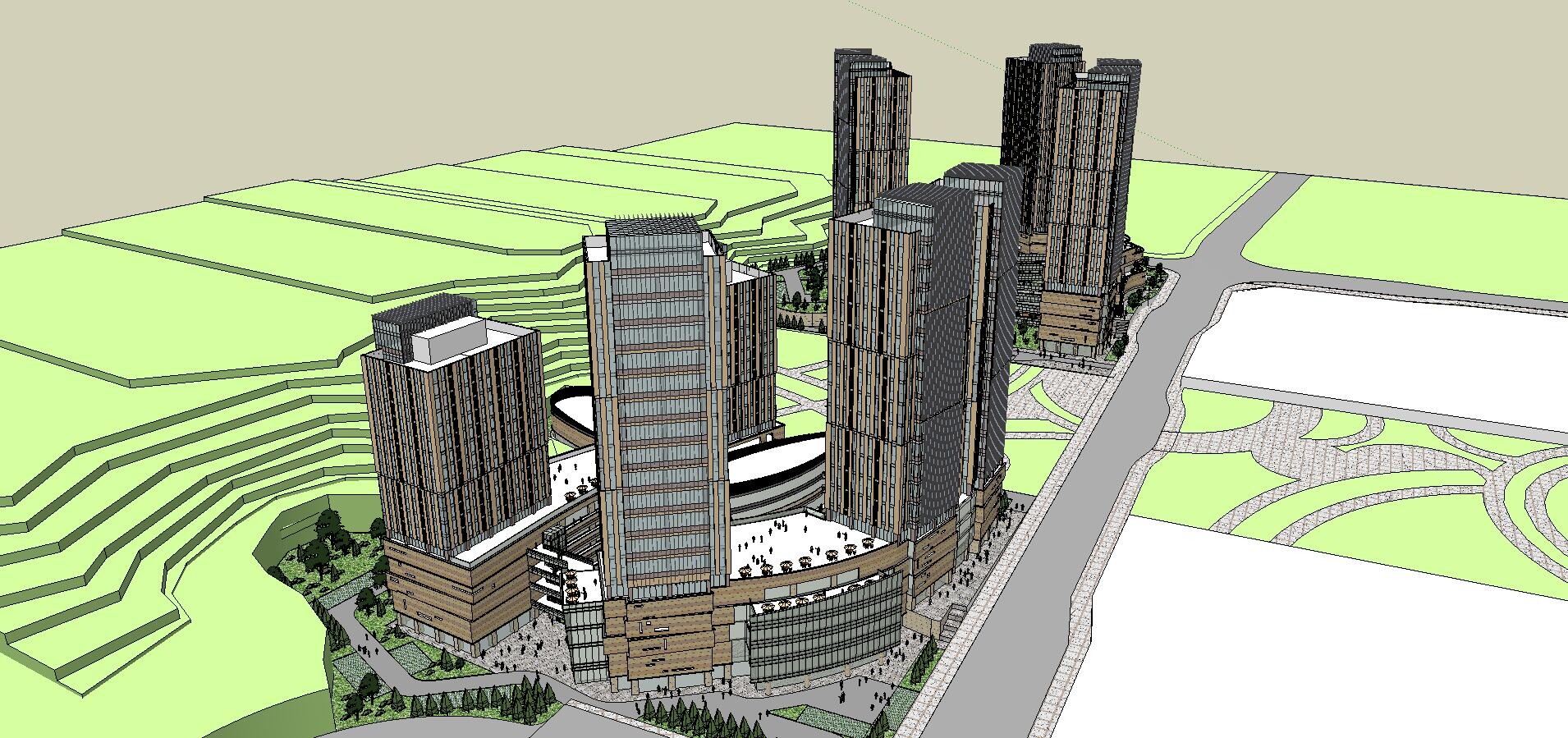 ArtStation - City-Office Building-Commercial-061