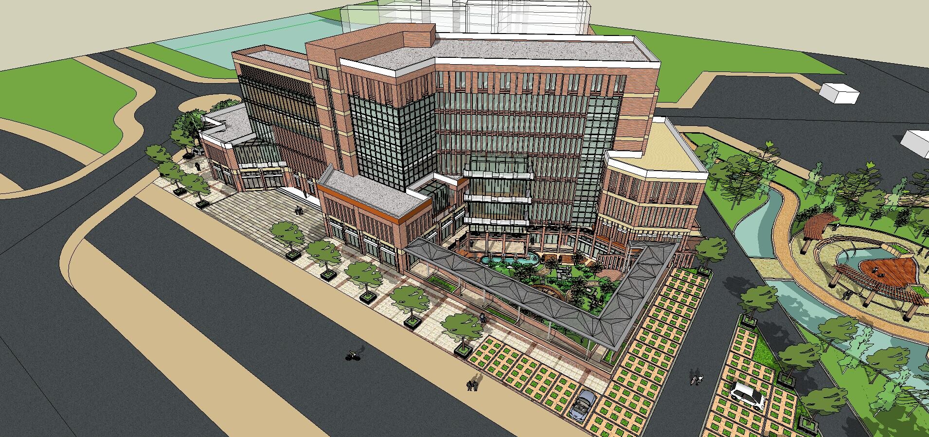 ArtStation - City-Office Building-Commercial-066