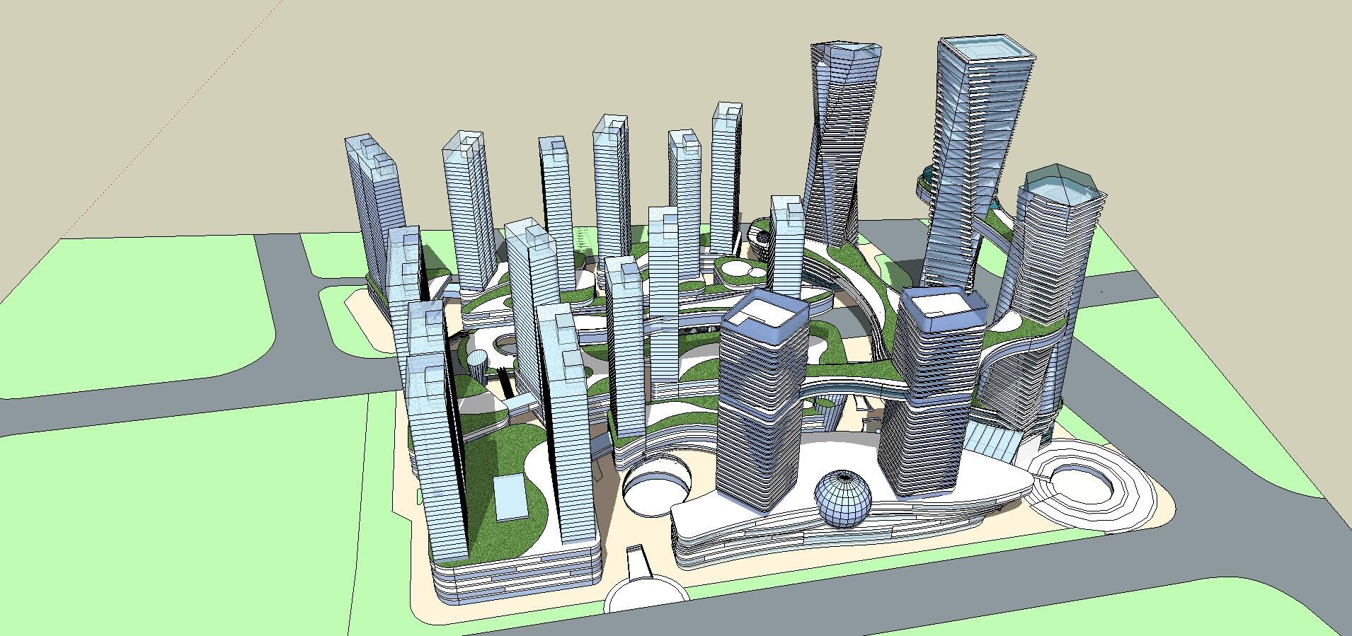 ArtStation - City-Office Building-Commercial-075