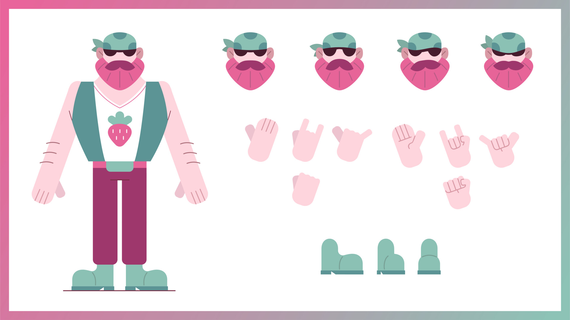 ArtStation - Fruit Gang - Corporate ArtStyle