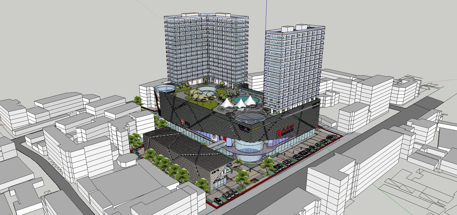 ArtStation - City-Office Building-Commercial-083