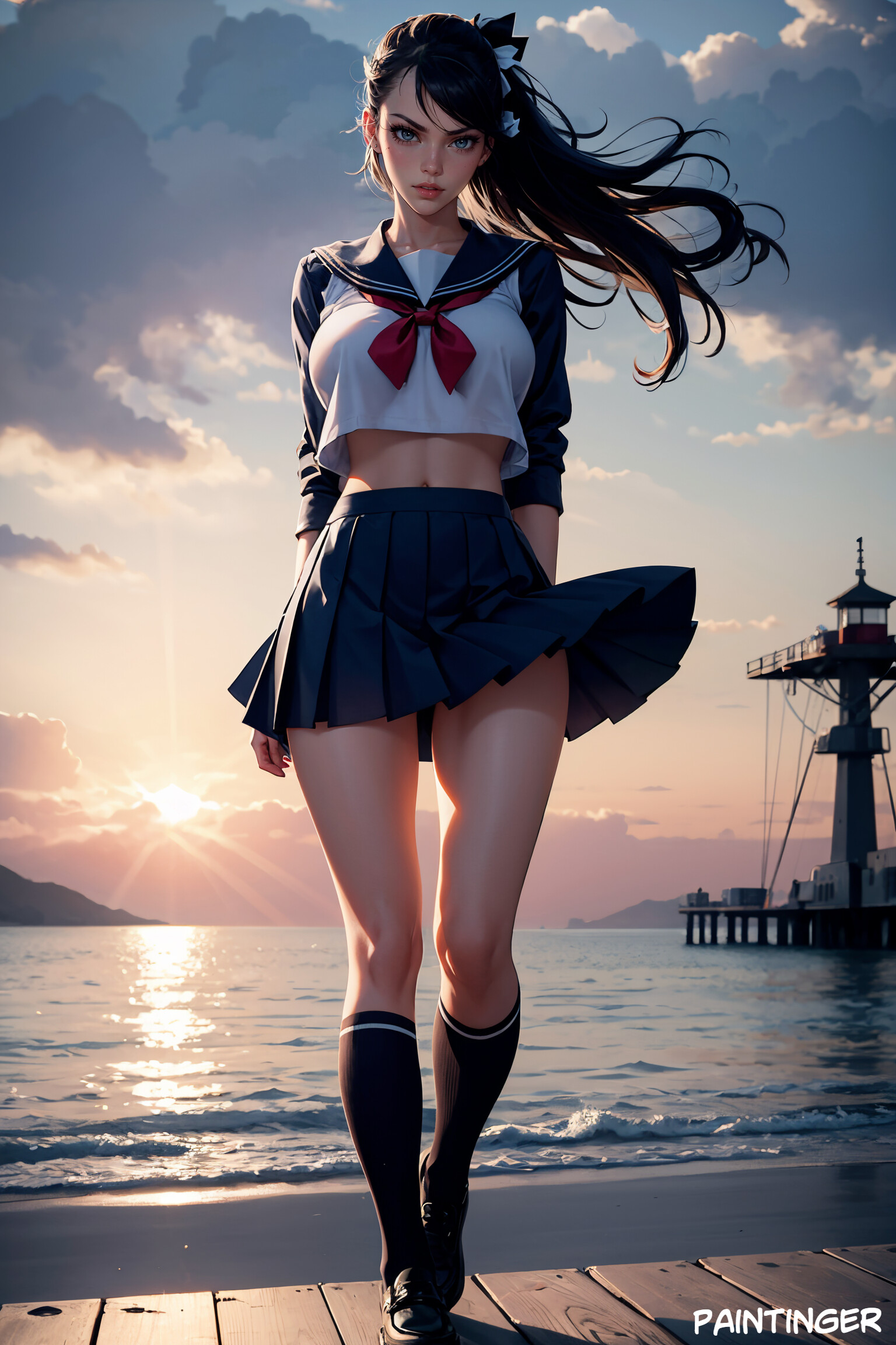 ArtStation - Sailor Girl