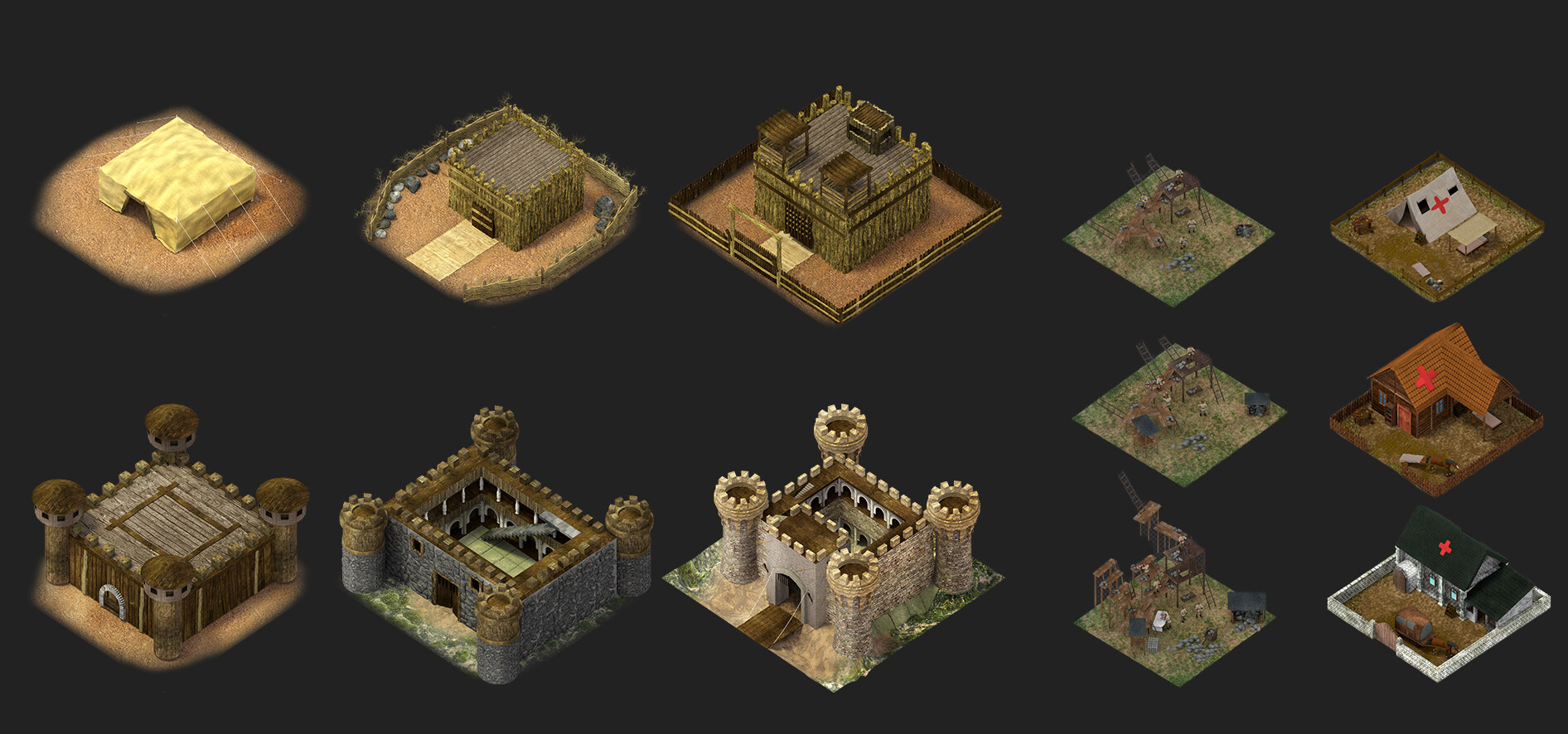 ArtStation - Pre-Rendered Game Assets