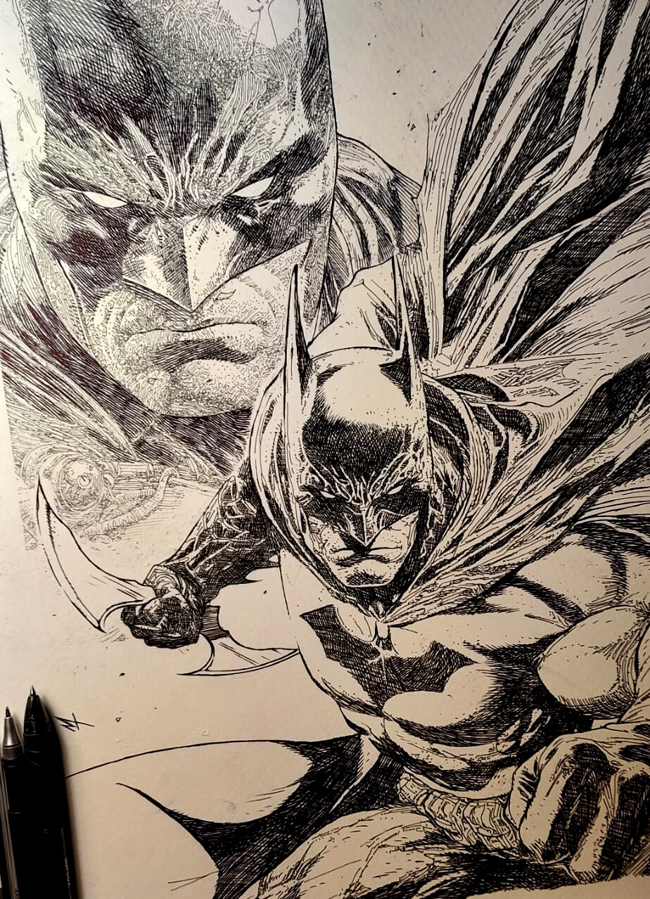 ArtStation - Batman Original Art commission