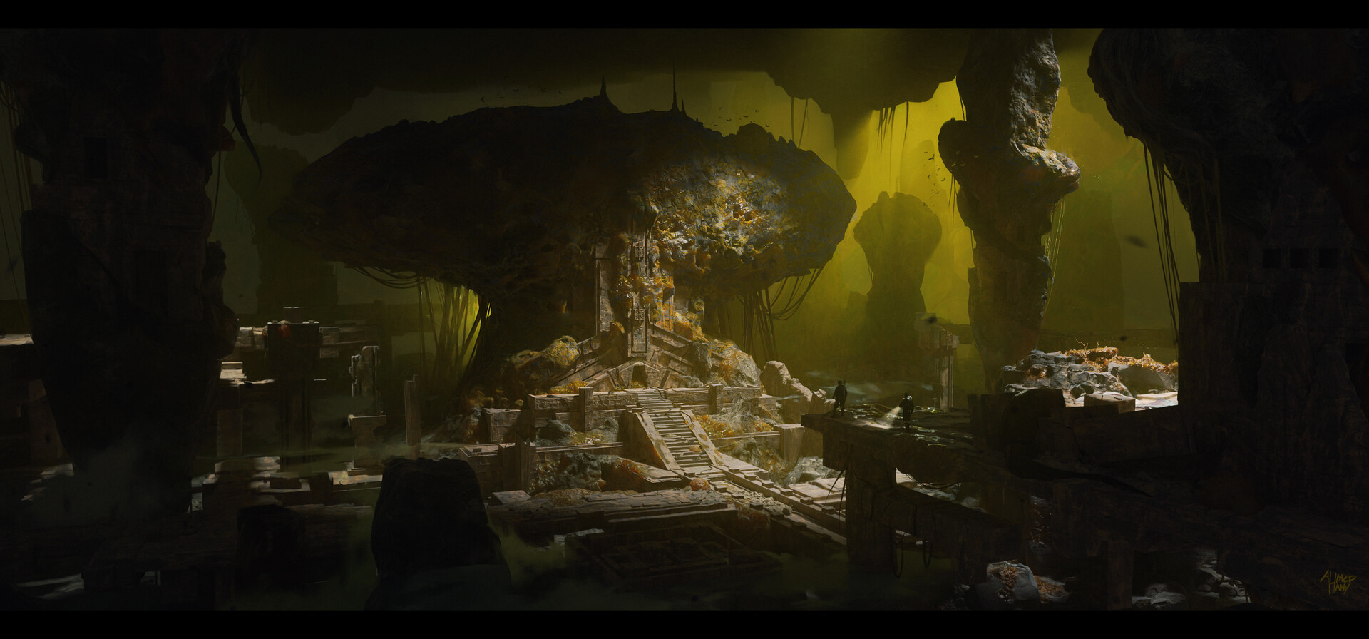 ArtStation - Alien Cavern