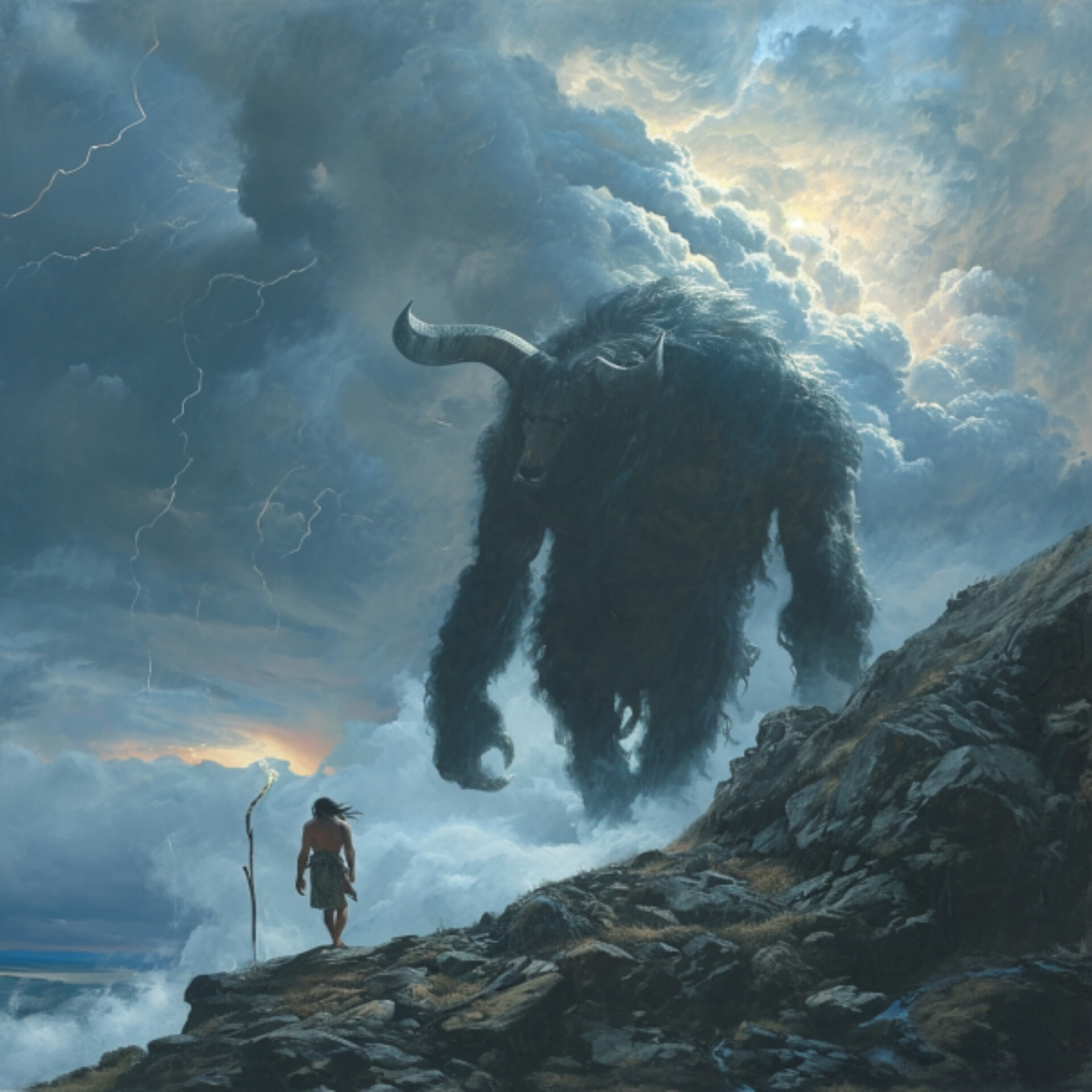 ArtStation - Summoning of the Thunder Beast