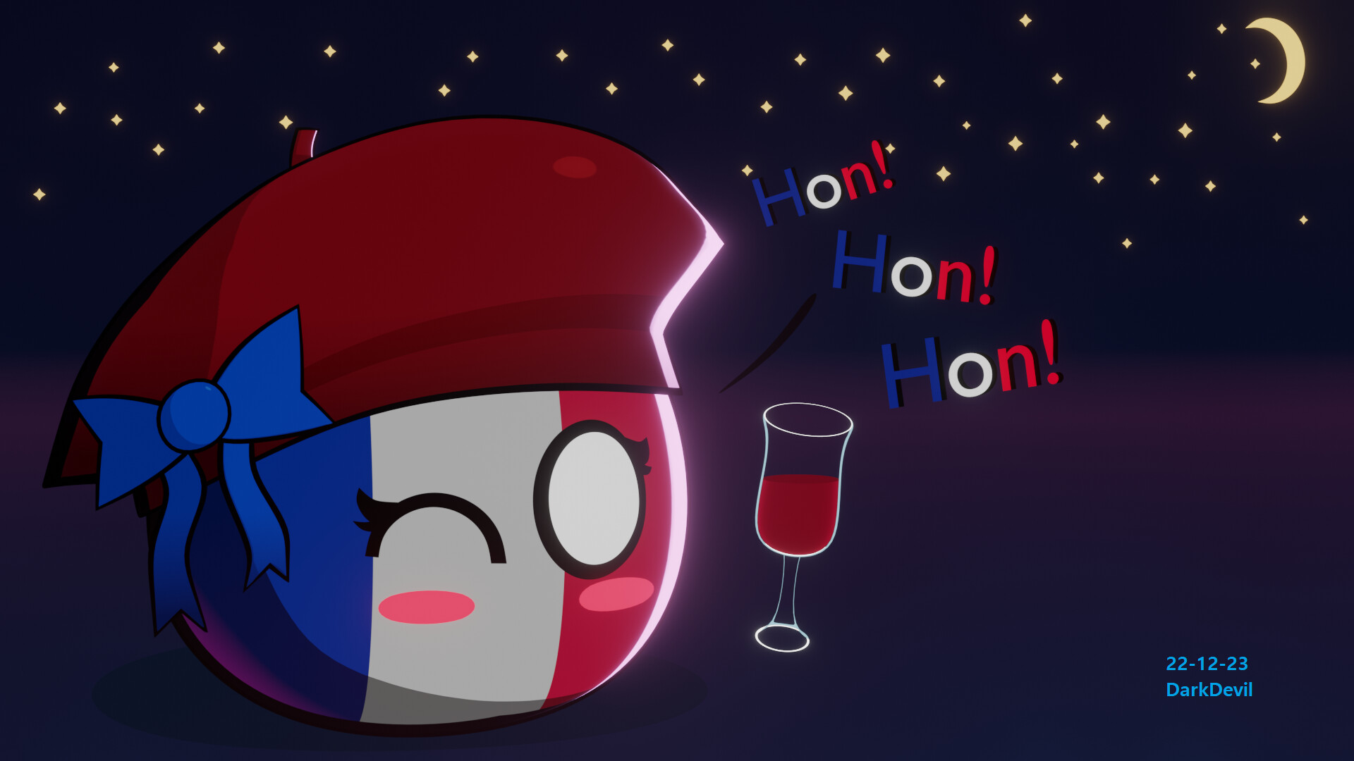 ArtStation - Countryball Scene