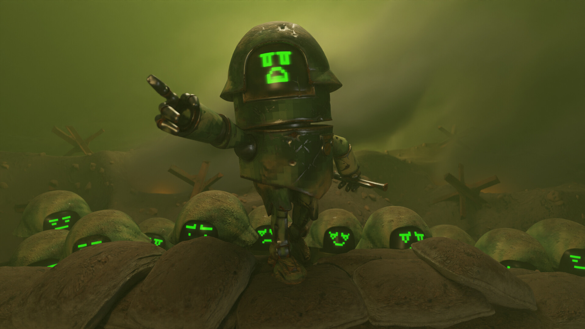 ArtStation - Panzergrenadier Pickle calling to charge