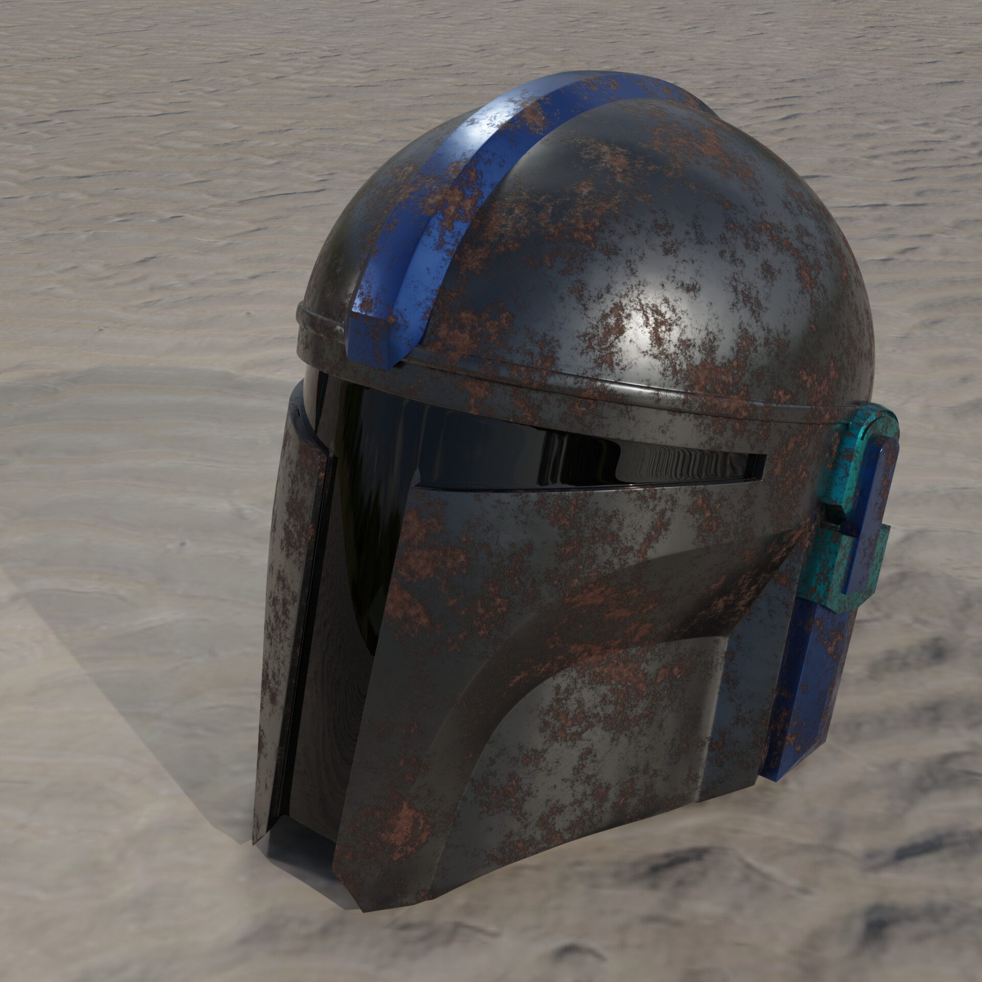 ArtStation - Mandalorian Helmet