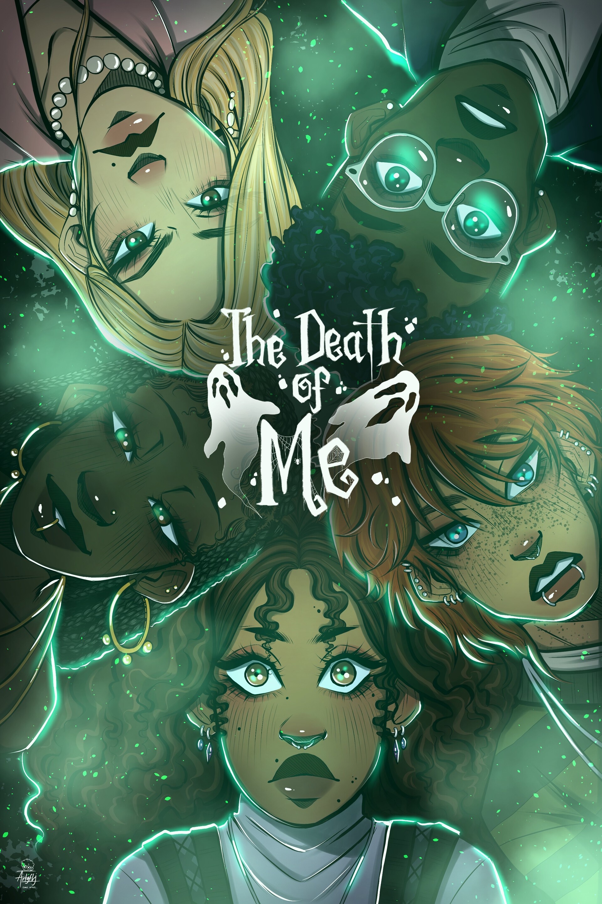 ArtStation - The Death of Me Cover (first draft)