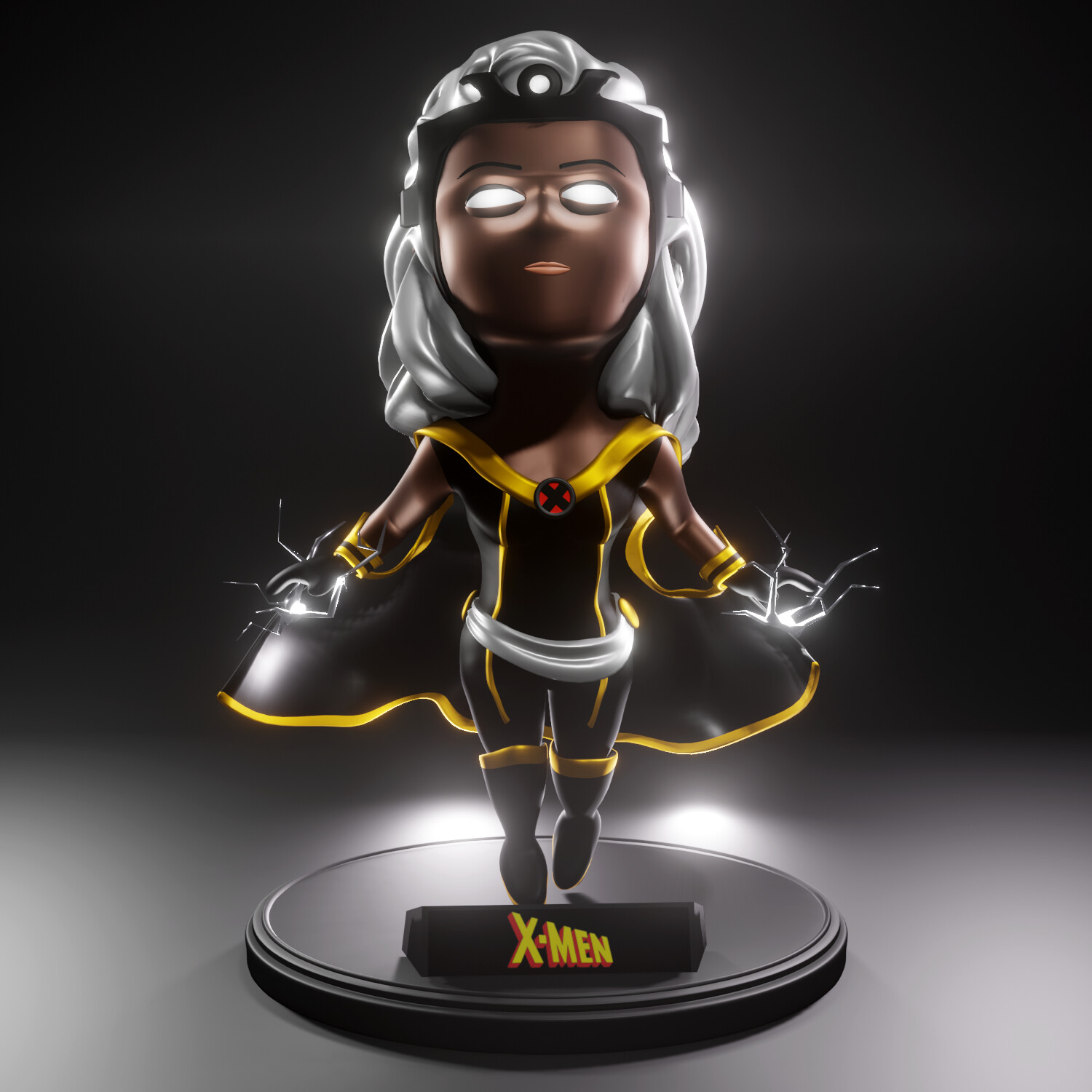 ArtStation - Storm - X-men 3D Model