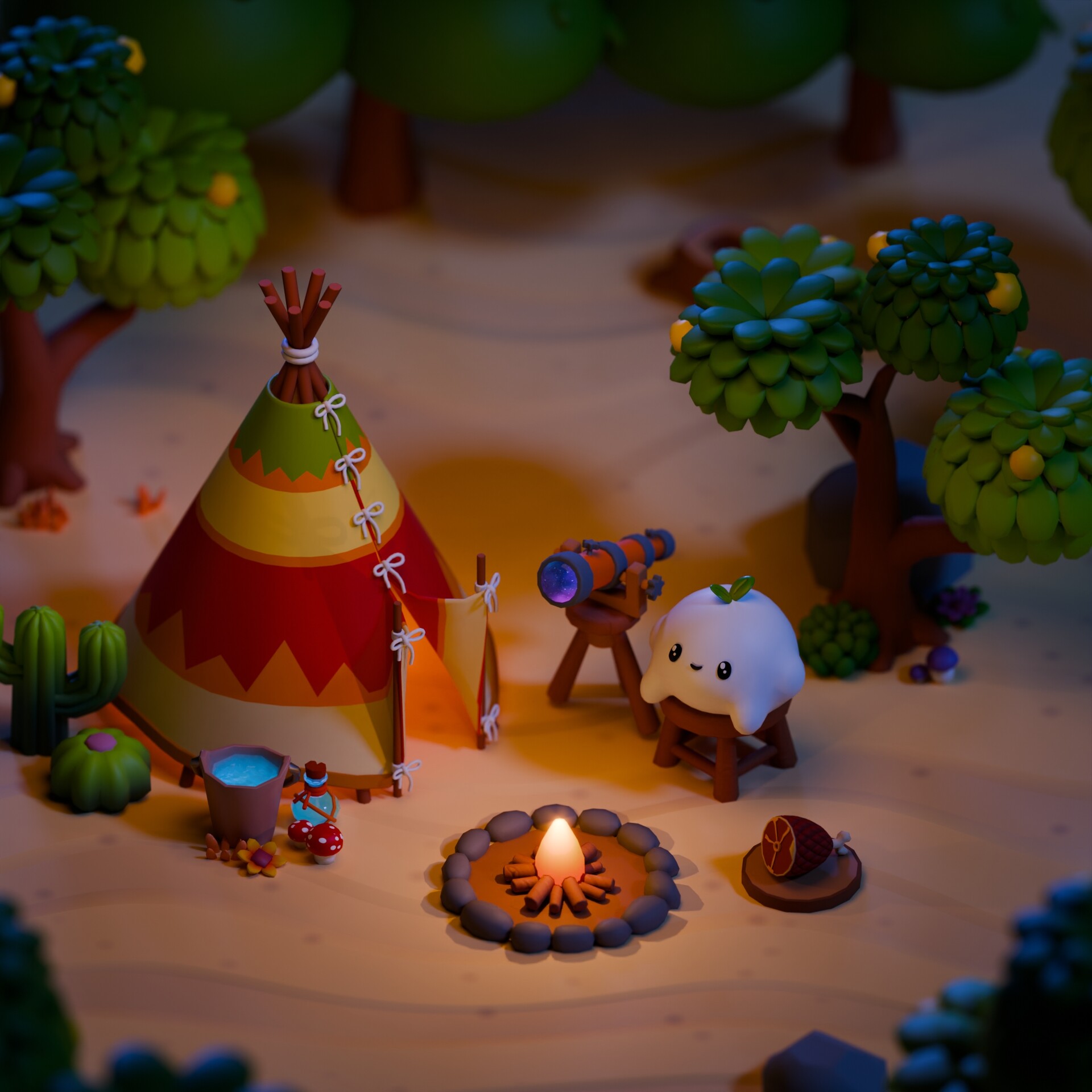 Burak Gök - Chibi In Desert