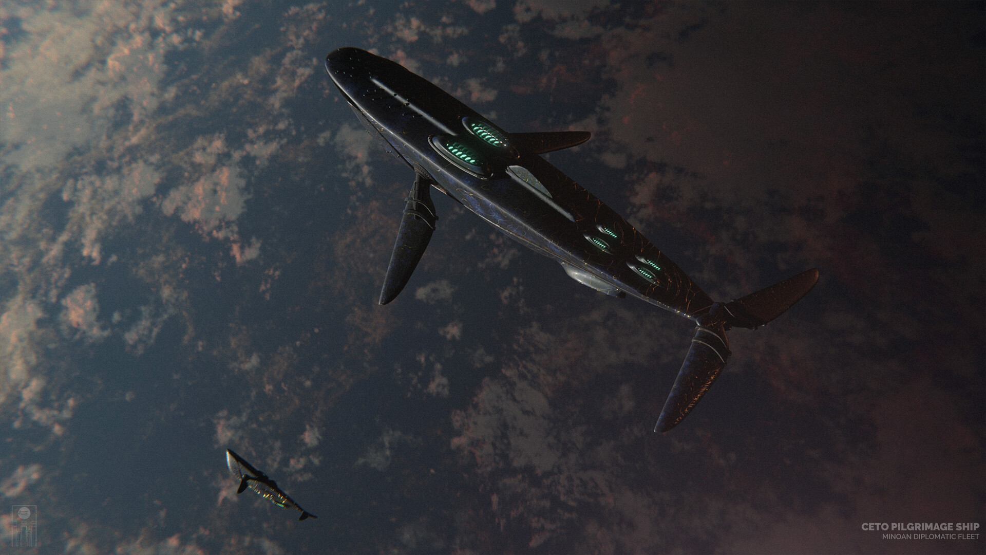 ArtStation - Ceto-class diplomatic ship