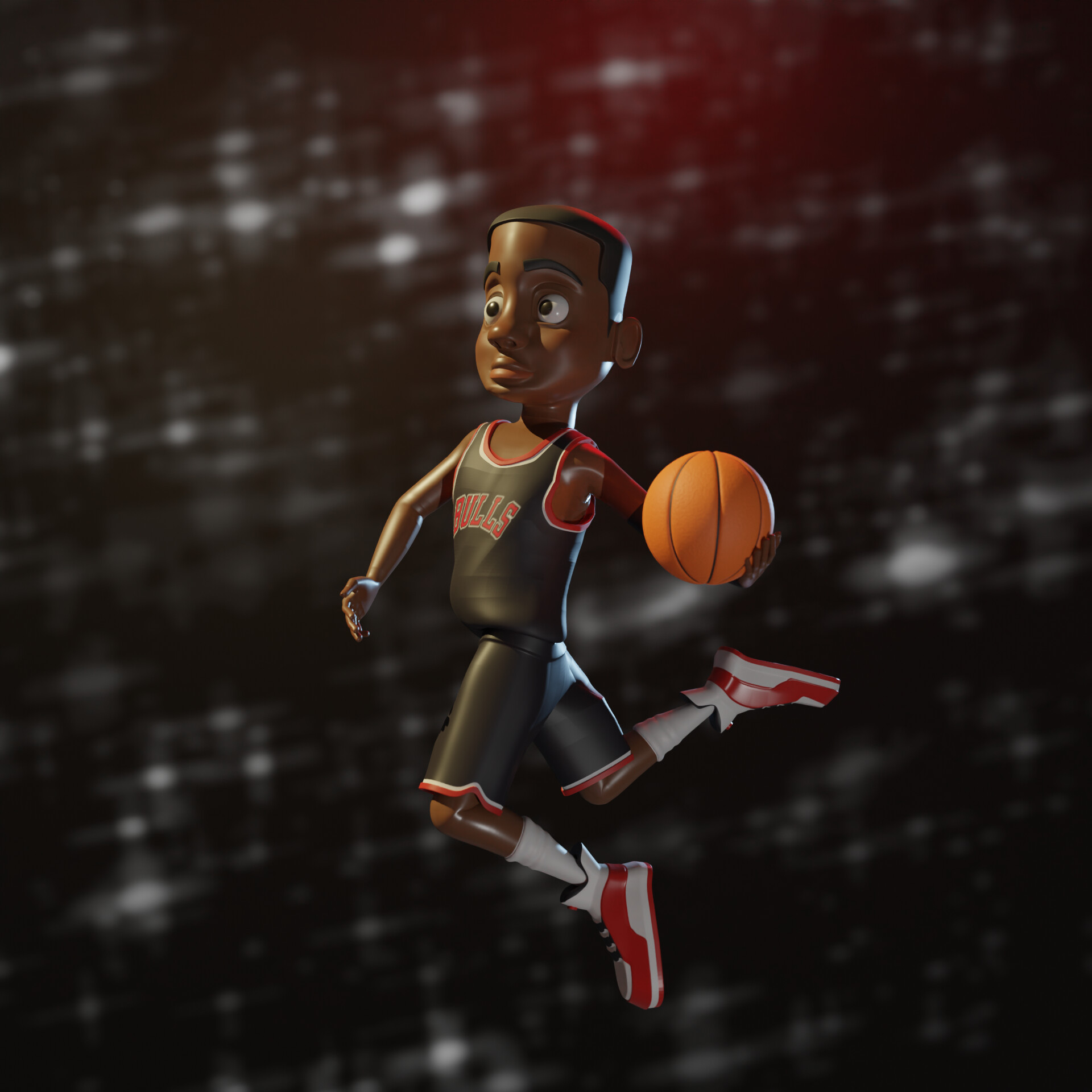 ArtStation - 3D basketball player