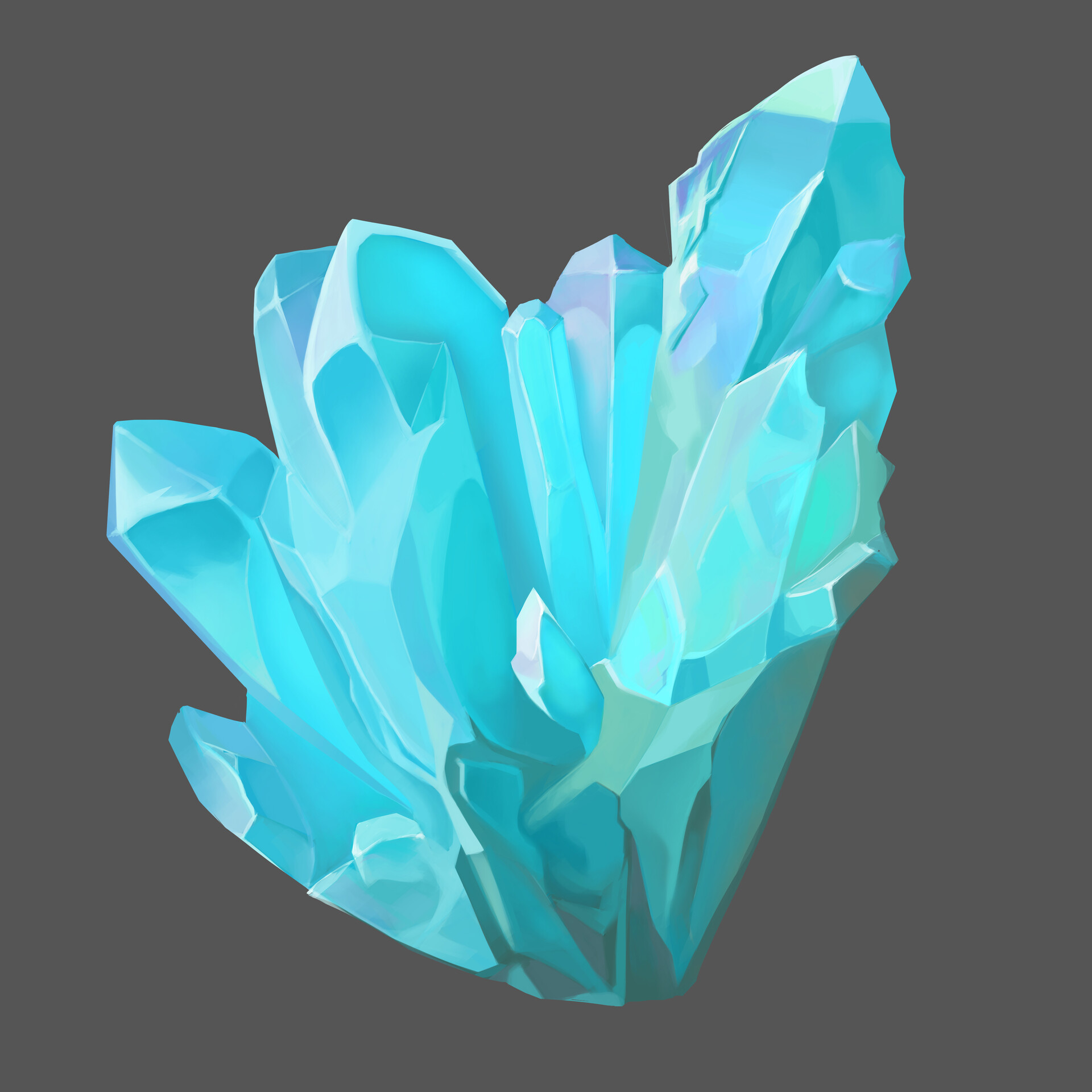 ArtStation - Crystals | Draw Practice