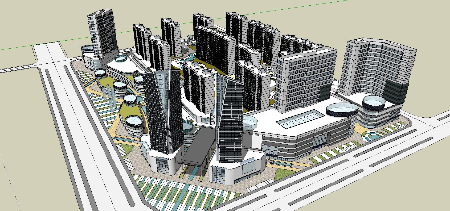 ArtStation - City-Office Building-Commercial-0121