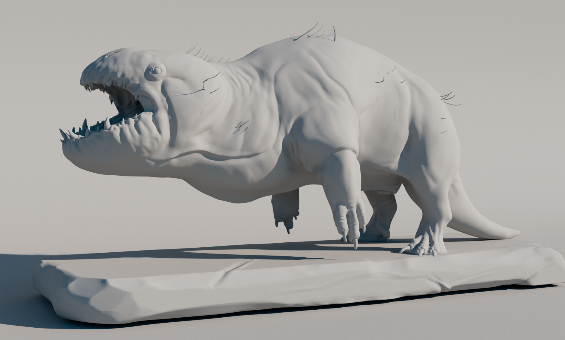 ArtStation - Creature sculpting