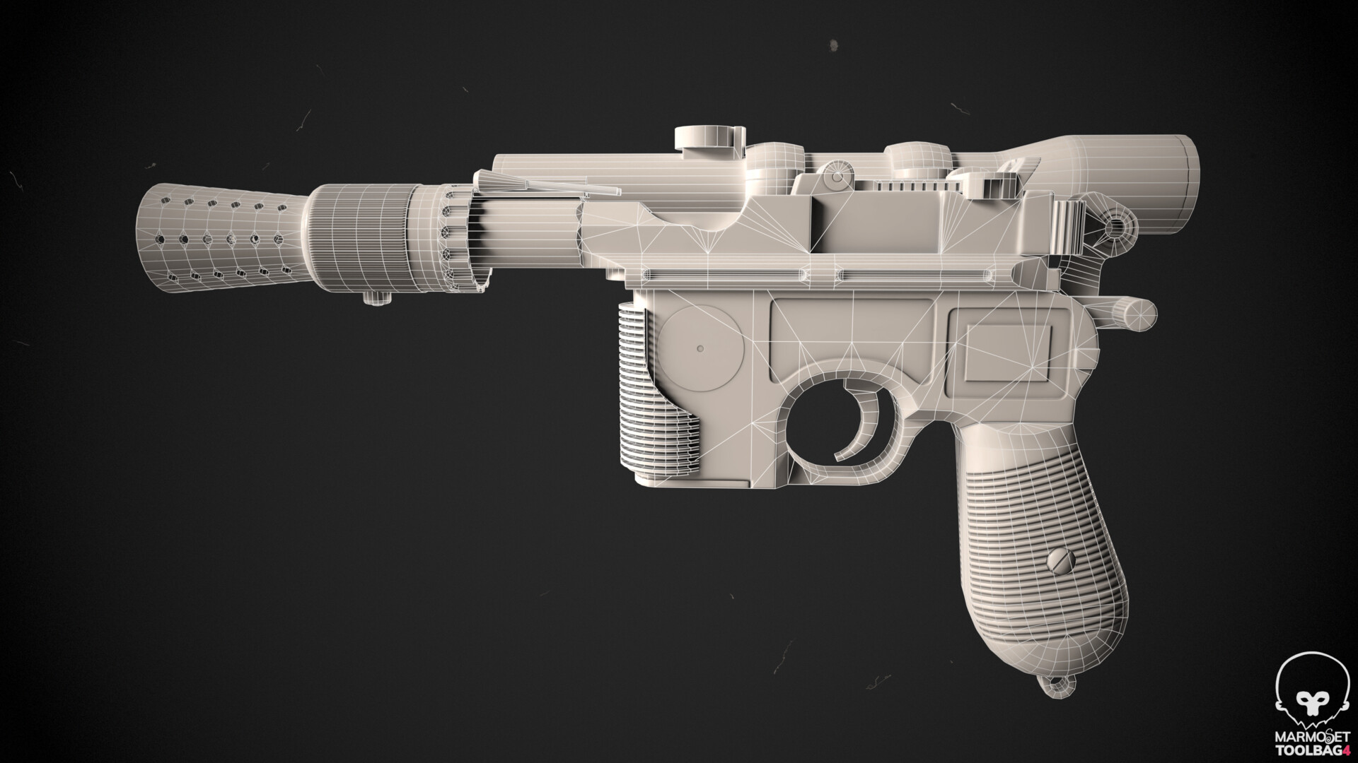 Hugo Léger - Han's solo heavy blaster pistol - WIP