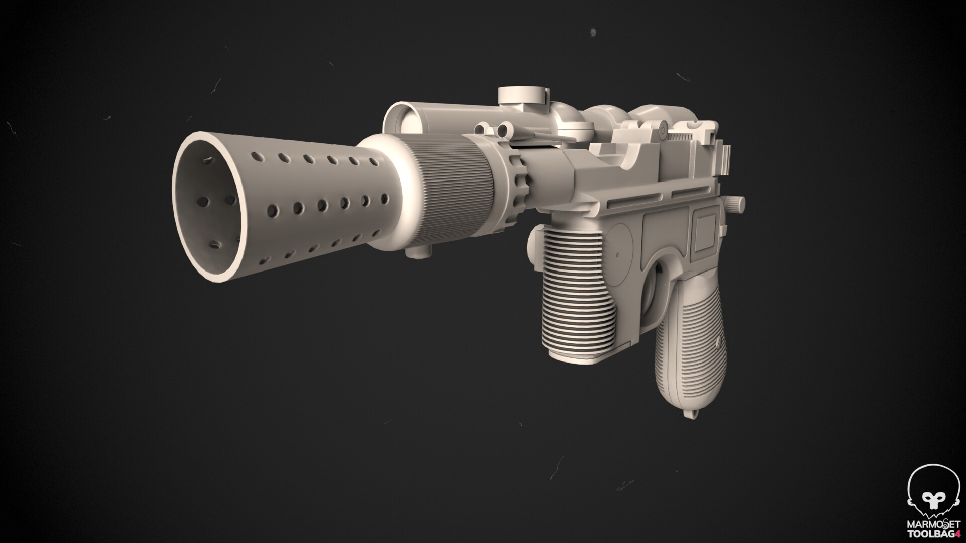 Hugo Léger - Han's solo heavy blaster pistol - WIP
