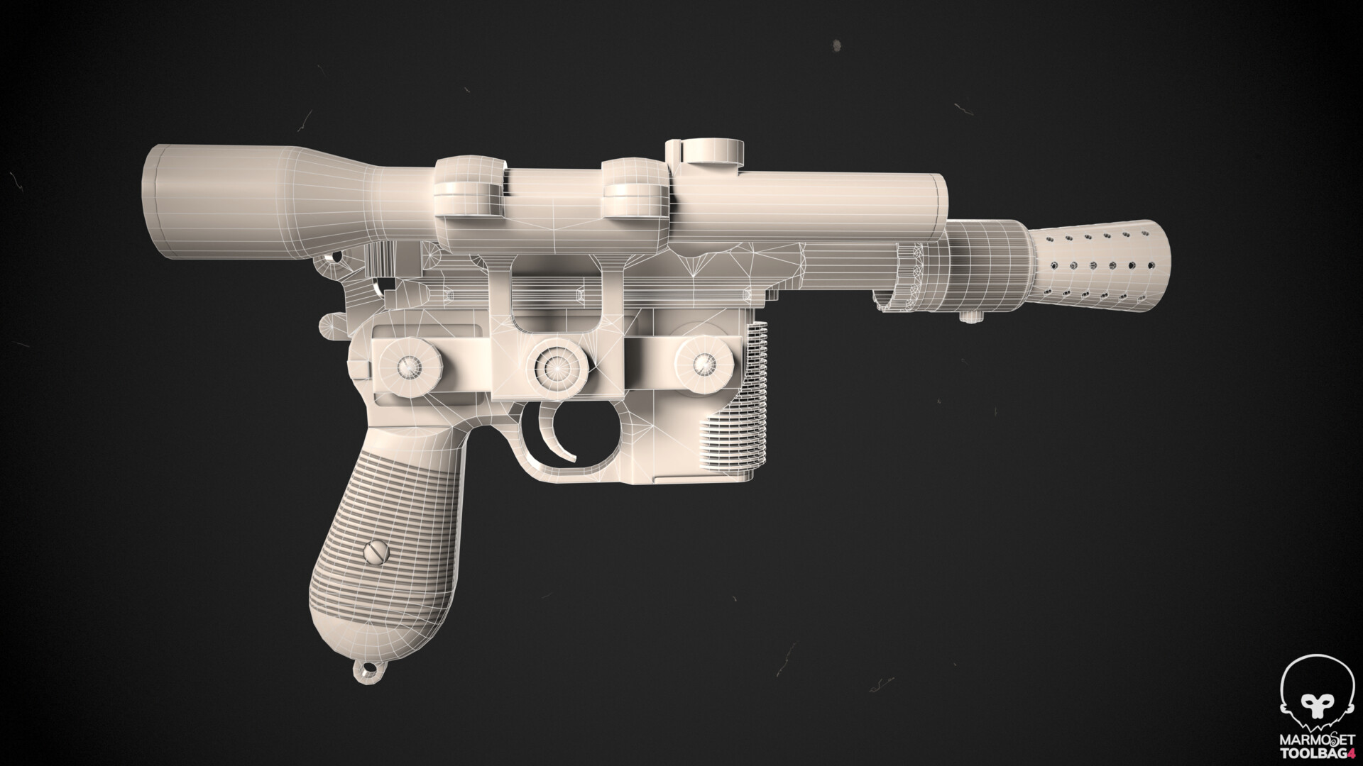 Hugo Léger - Han's solo heavy blaster pistol - WIP