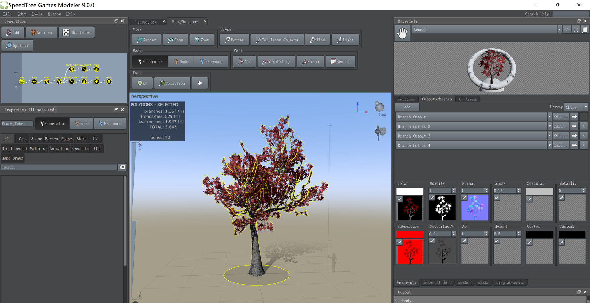 ArtStation - Speedtree Practice