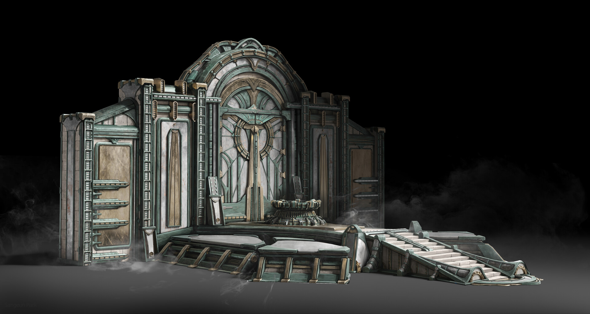 ArtStation - scifi gate