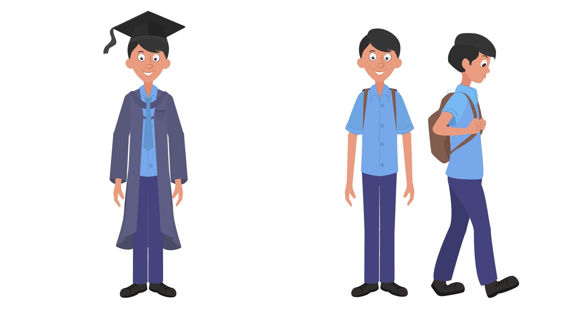 ArtStation - School boy Character Design