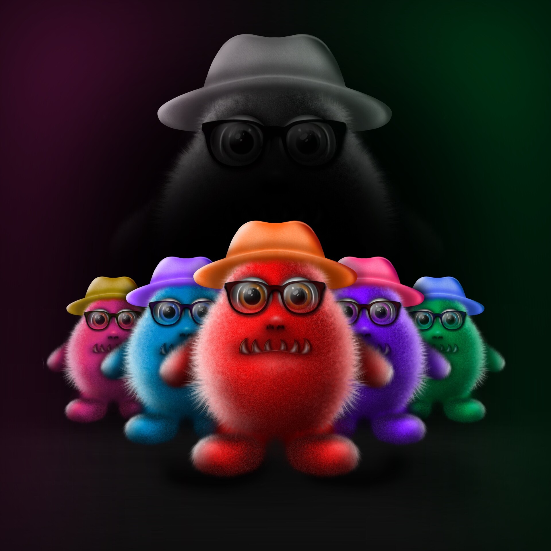 ArtStation - Fluffy gang