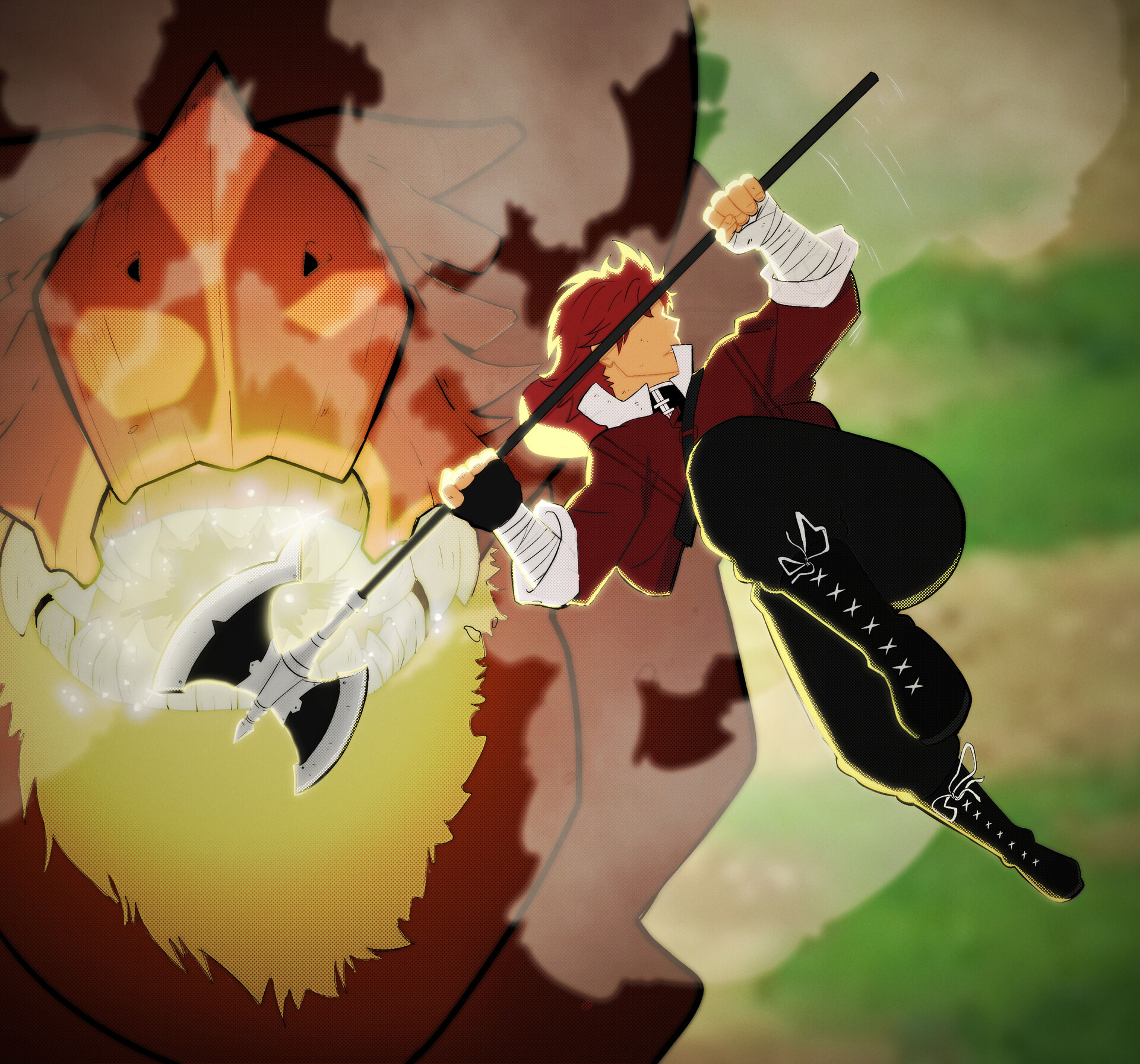 ArtStation - Stark vs Dragon