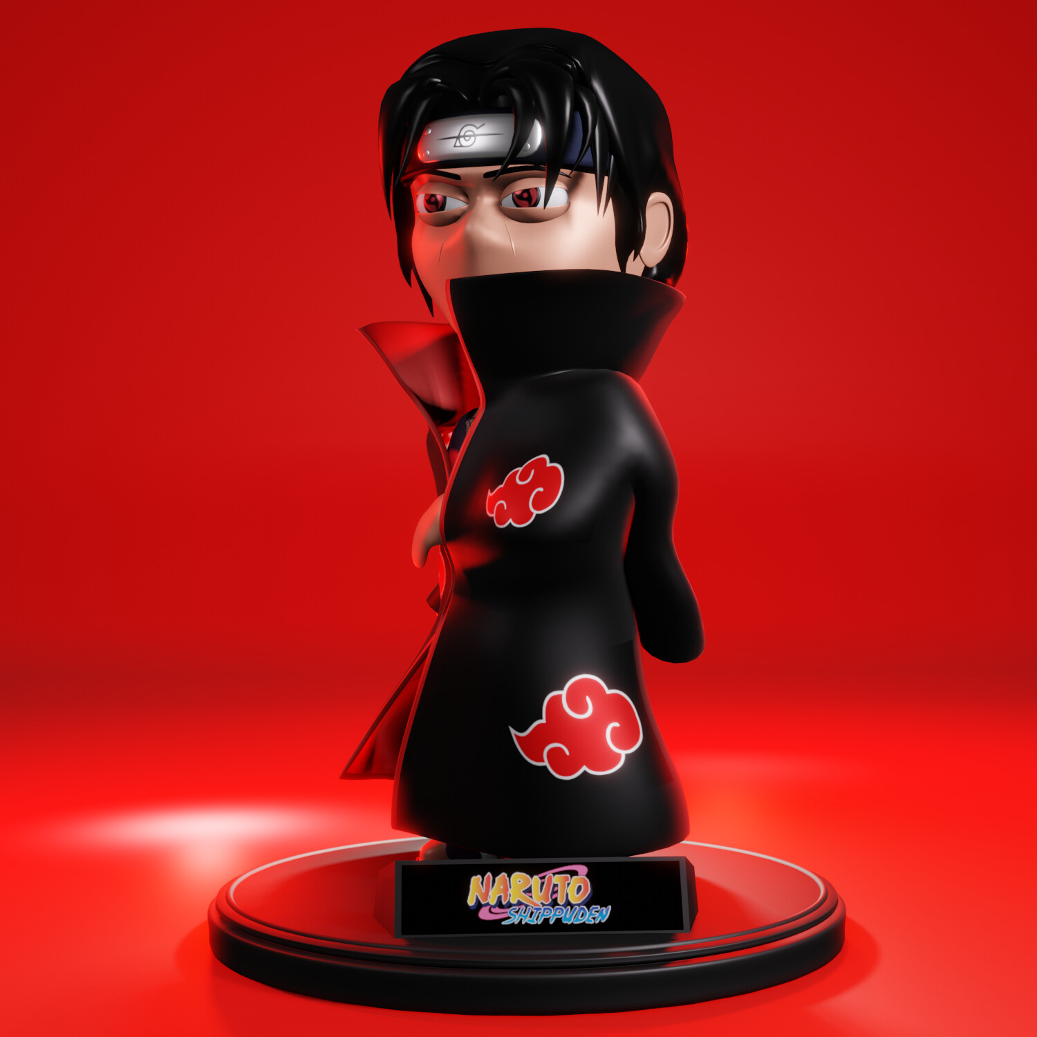 ArtStation - Itachi Uchiha 3D Model
