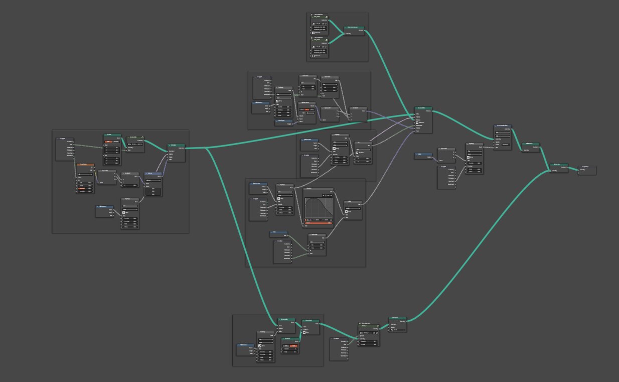 Gyni_X - Procedural Spruce/Fir tree_ Blender Geometry Nodes(Timelapse ...