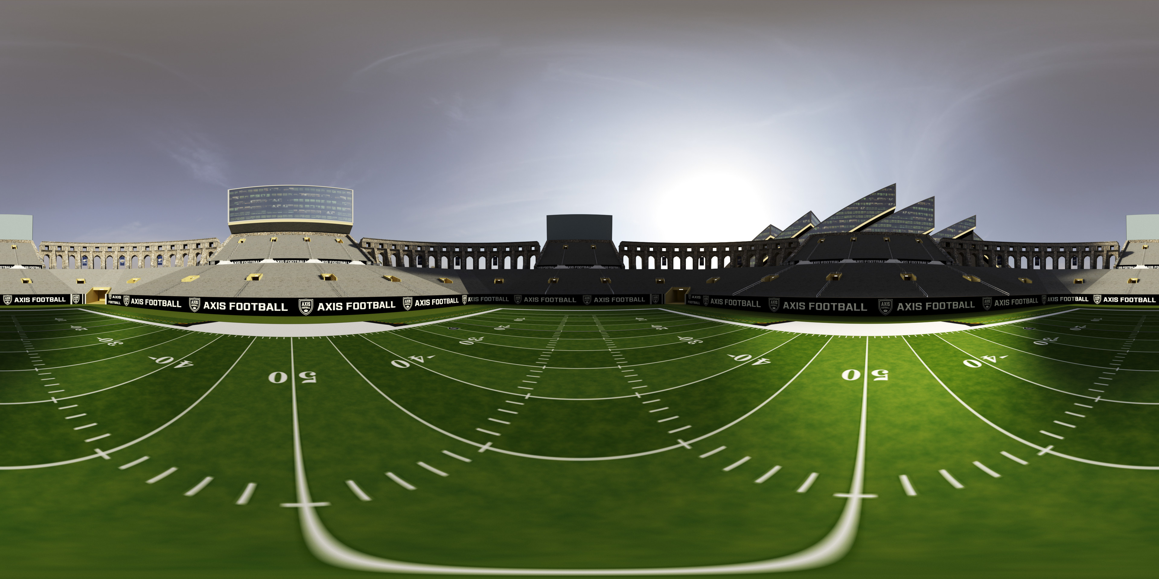 Makit3D - 3D Graphic Artist - Mexico City Stadium - Axis Football