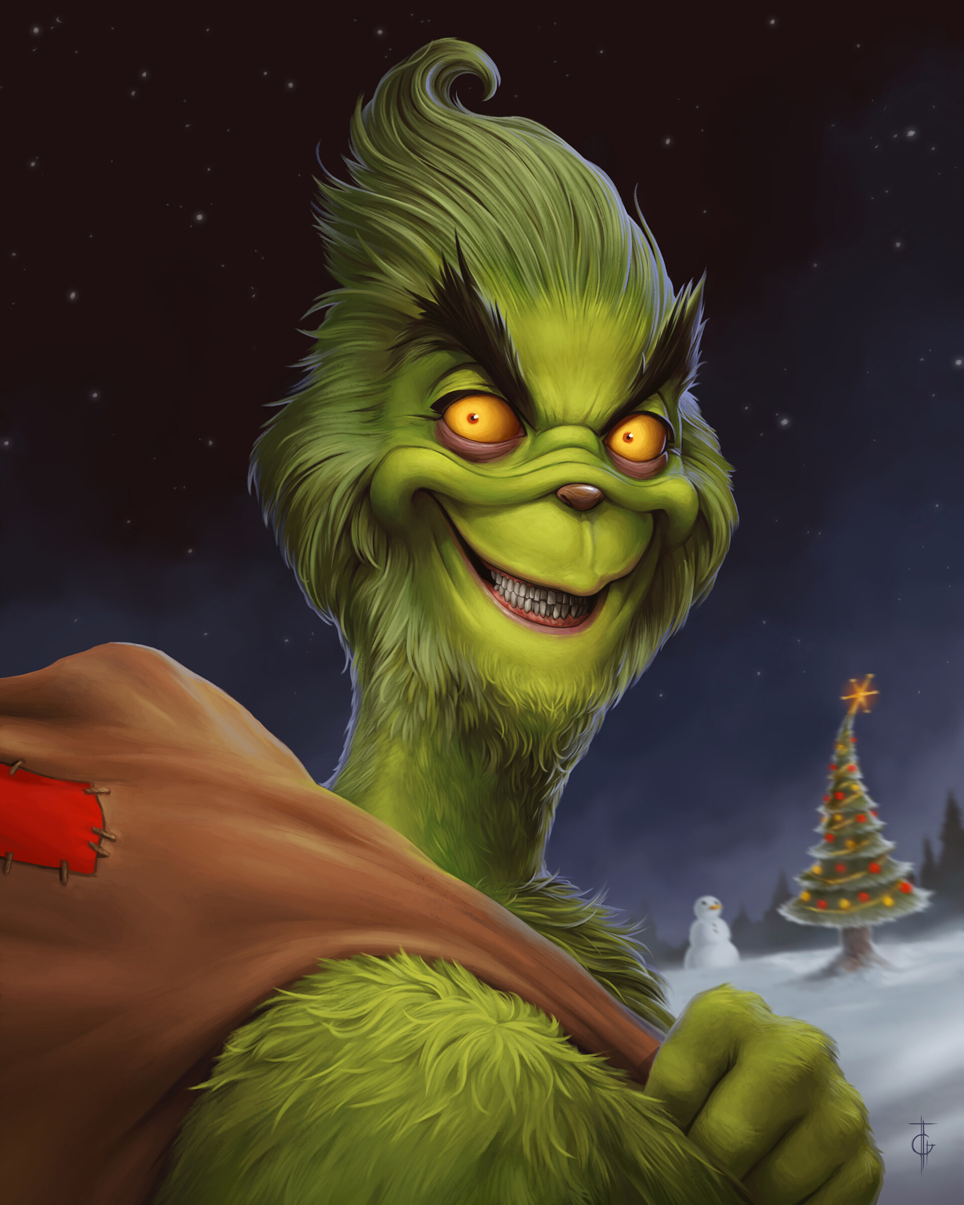 ArtStation - the Grinch