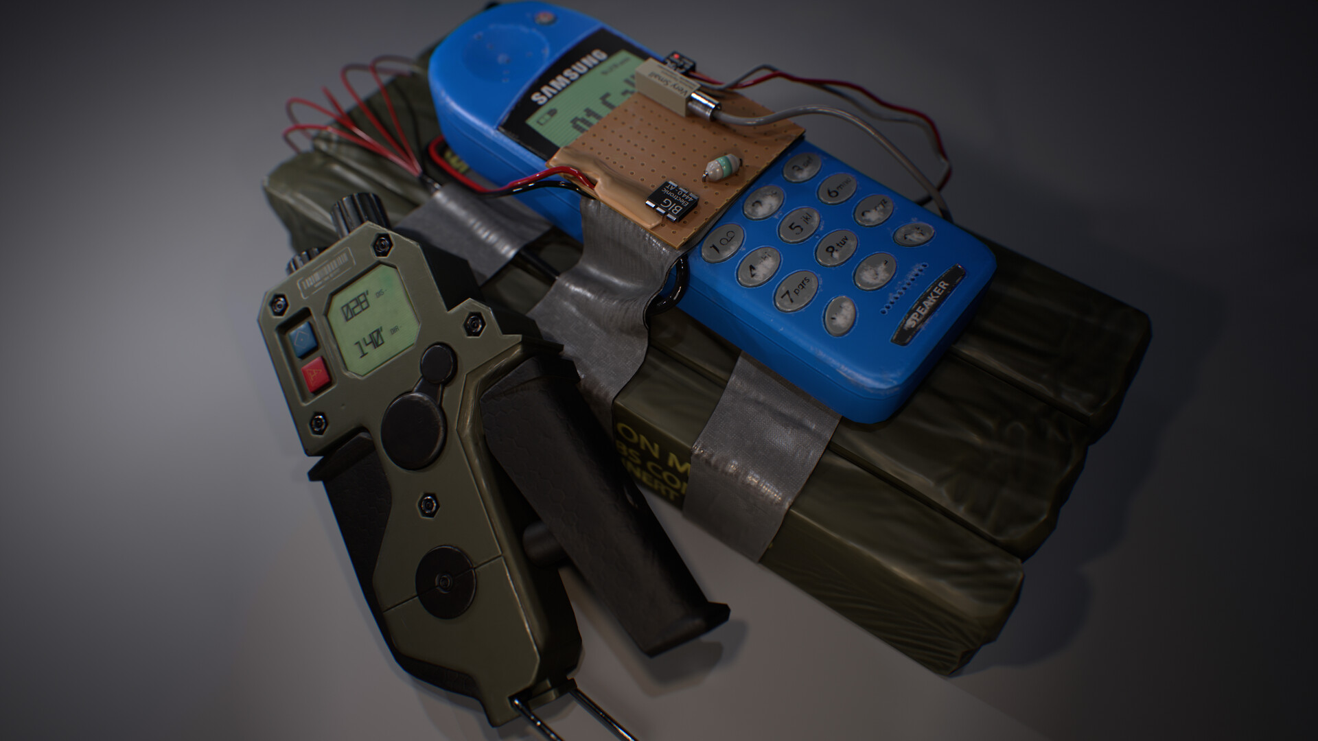 Jeong Young Jae - rainbow six siege: c4_cellphone, detonator