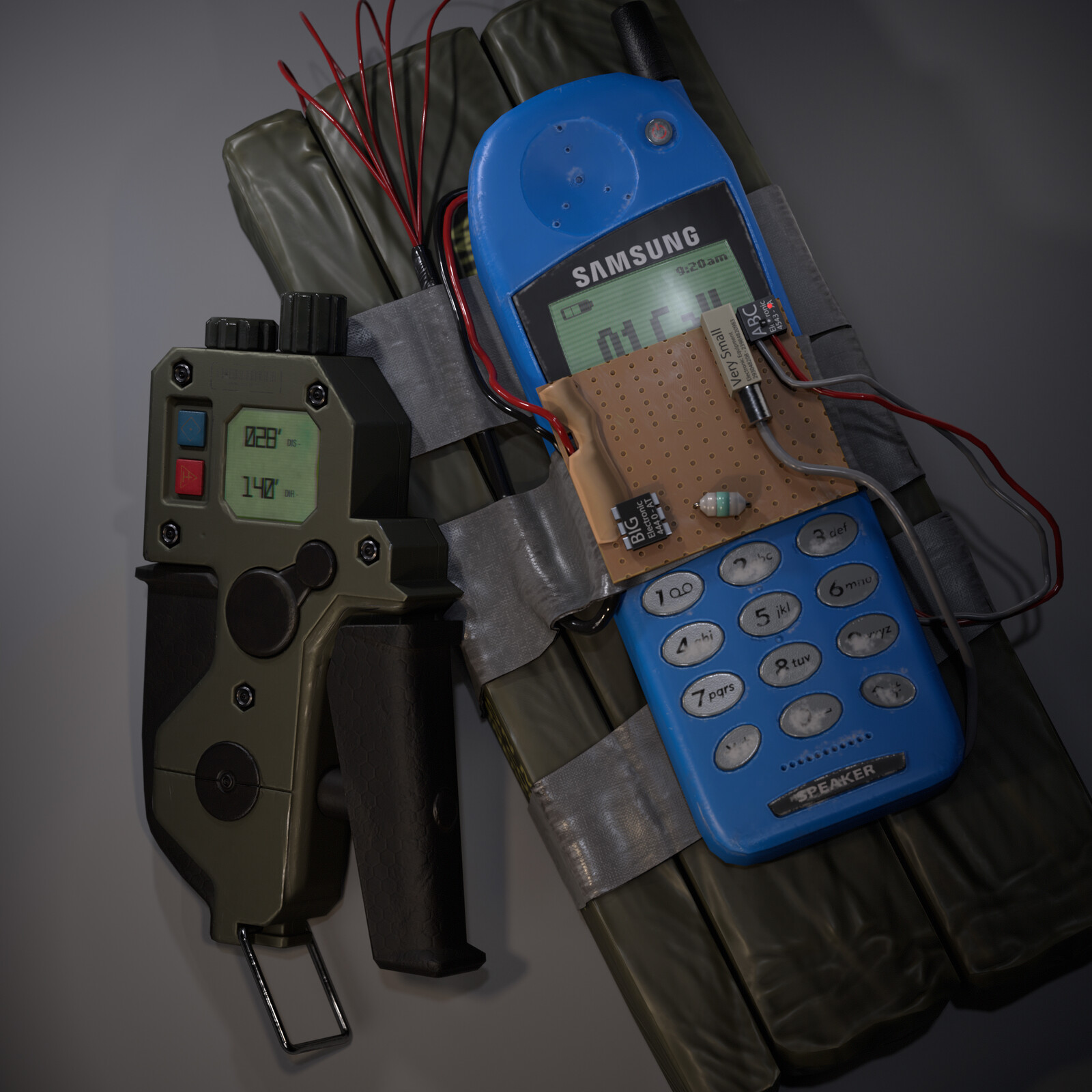 Youngjay - rainbow six siege: c4_cellphone, detonator