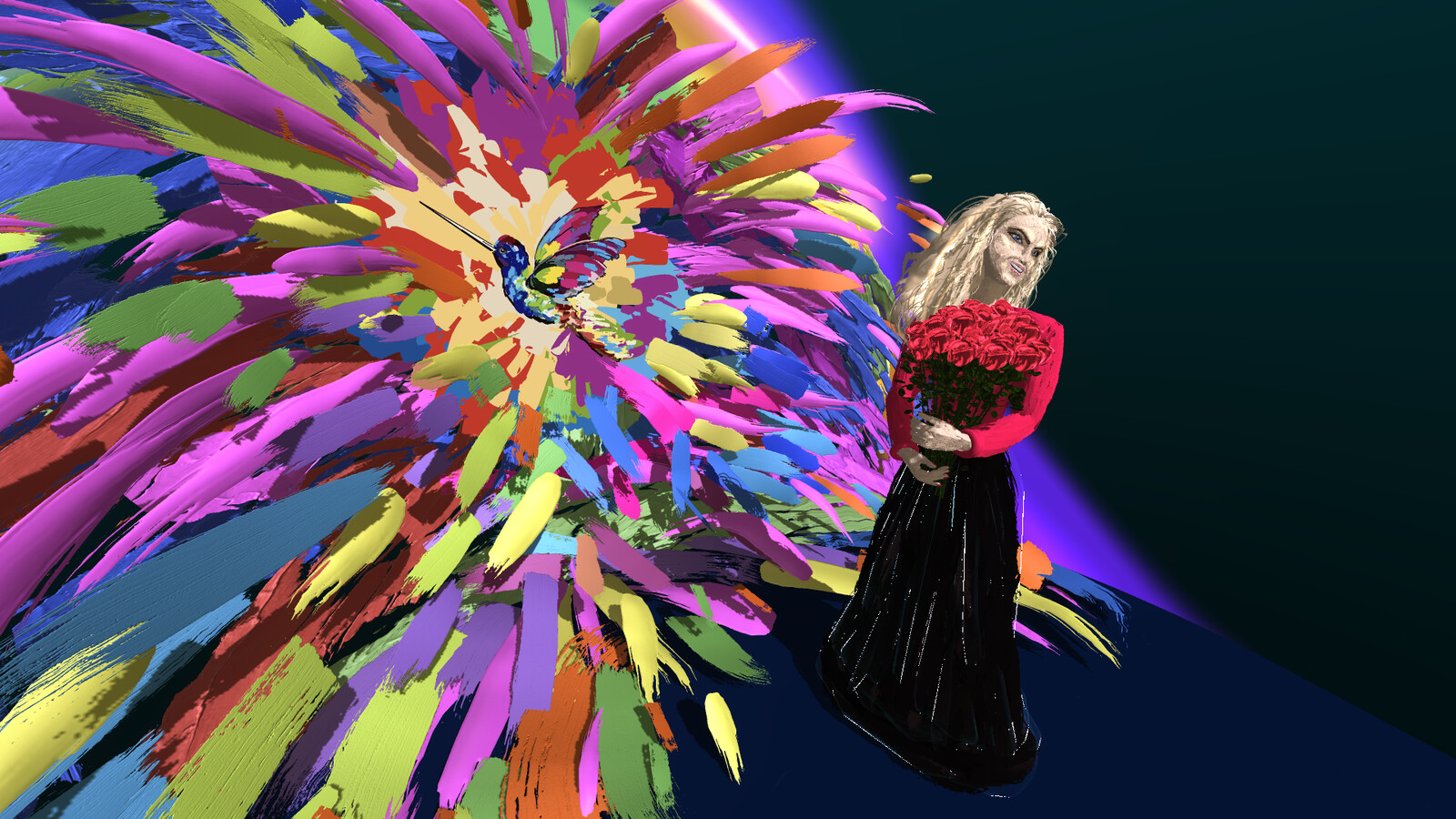JelenaJaArt - Major Arcana "The Emperor" / Virtual Reality Painting ...