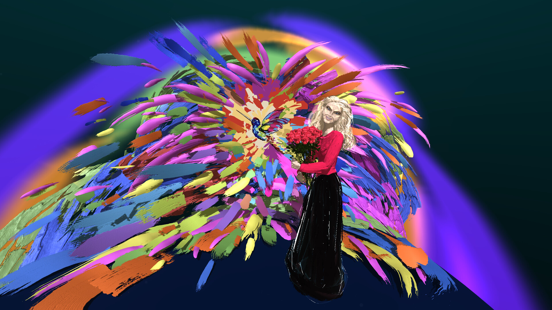 JelenaJaArt - Major Arcana "The Emperor" / Virtual Reality Painting ...