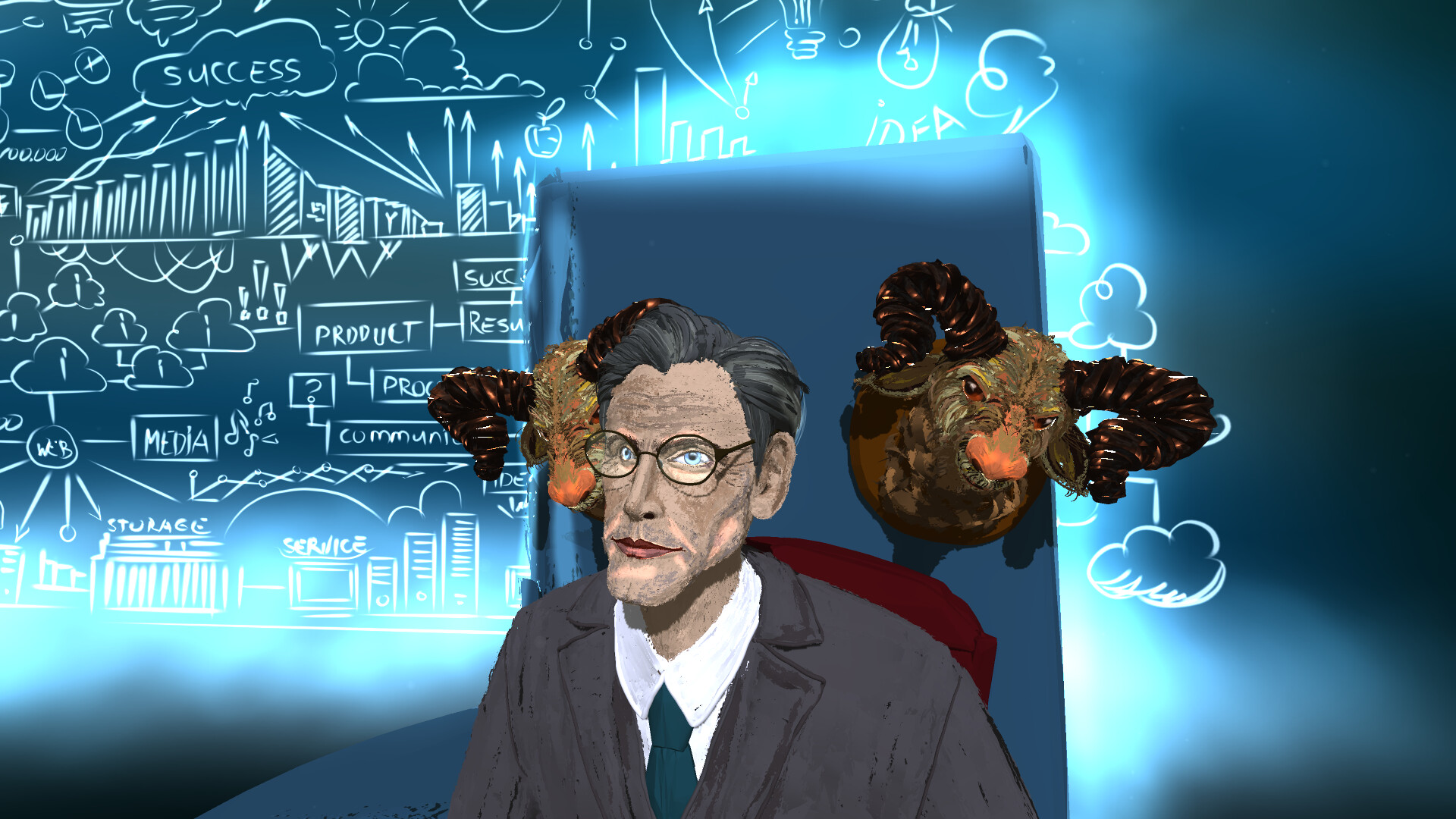 JelenaJaArt - Major Arcana "The Emperor" / Virtual Reality Painting ...