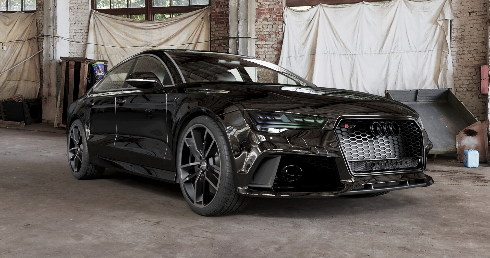 ArtStation - Vizualization Audi RS7