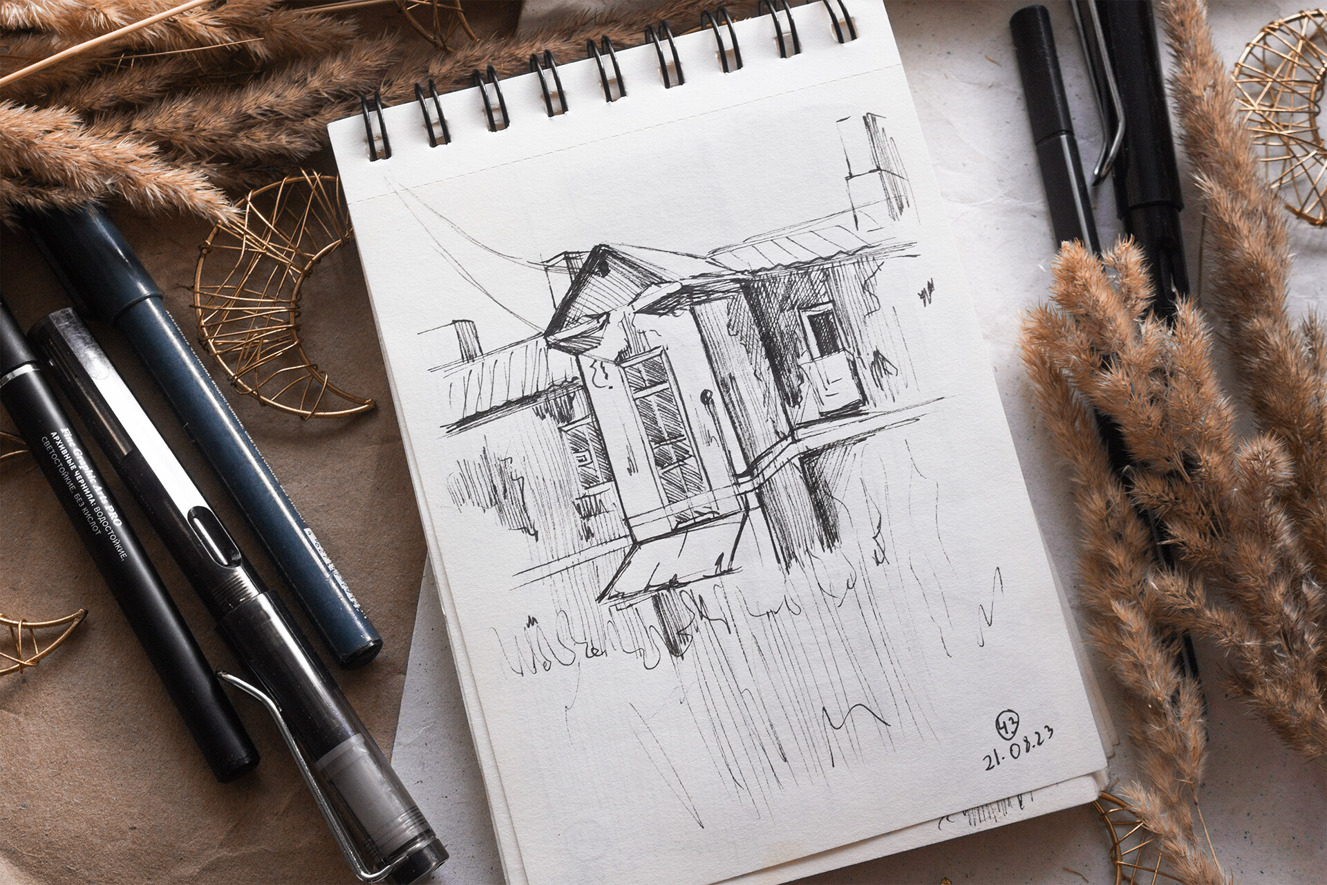 ArtStation - Building sketches